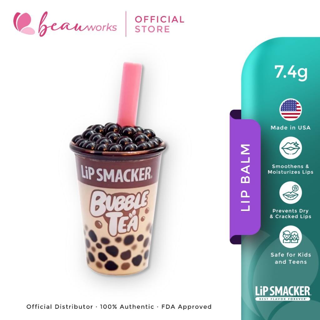 Lip Smacker Beverage Bubble Milk Tea Lip Balm | Shopee Malaysia