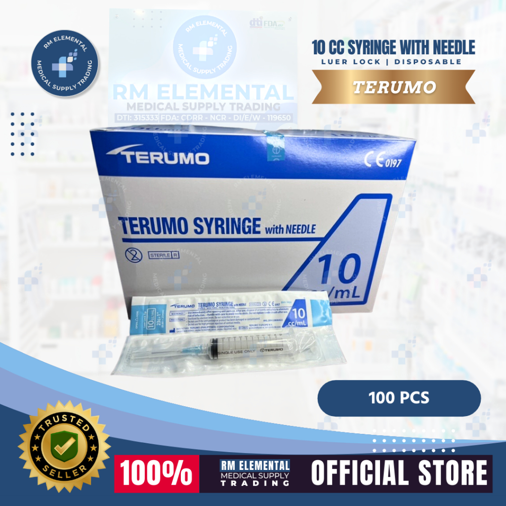 [ BOX ] Terumo 10cc Syringe 100s | Shopee Malaysia