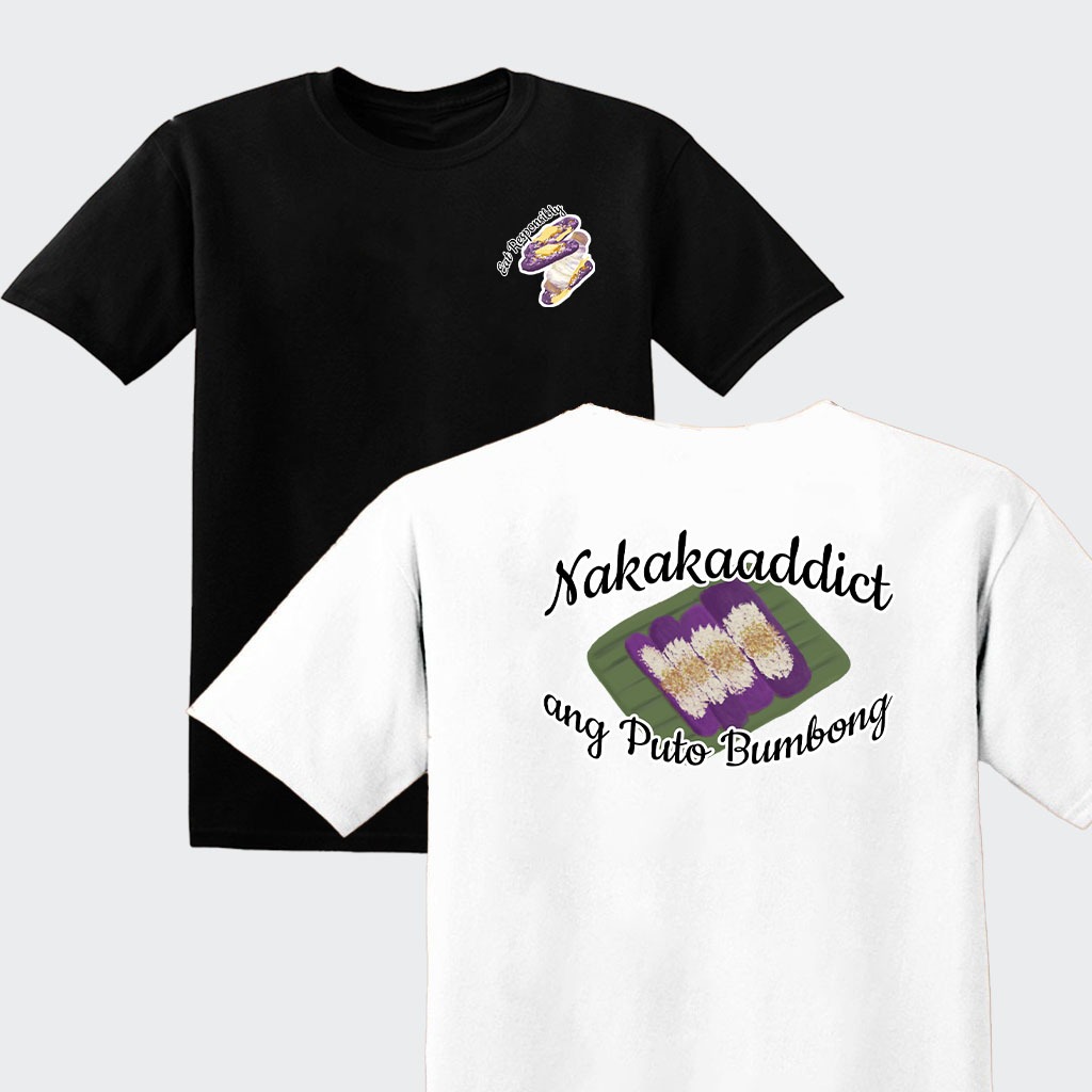 Puto Bumbong Design T shirt PINOY FOOD para sa Pasko shir for Men and ...