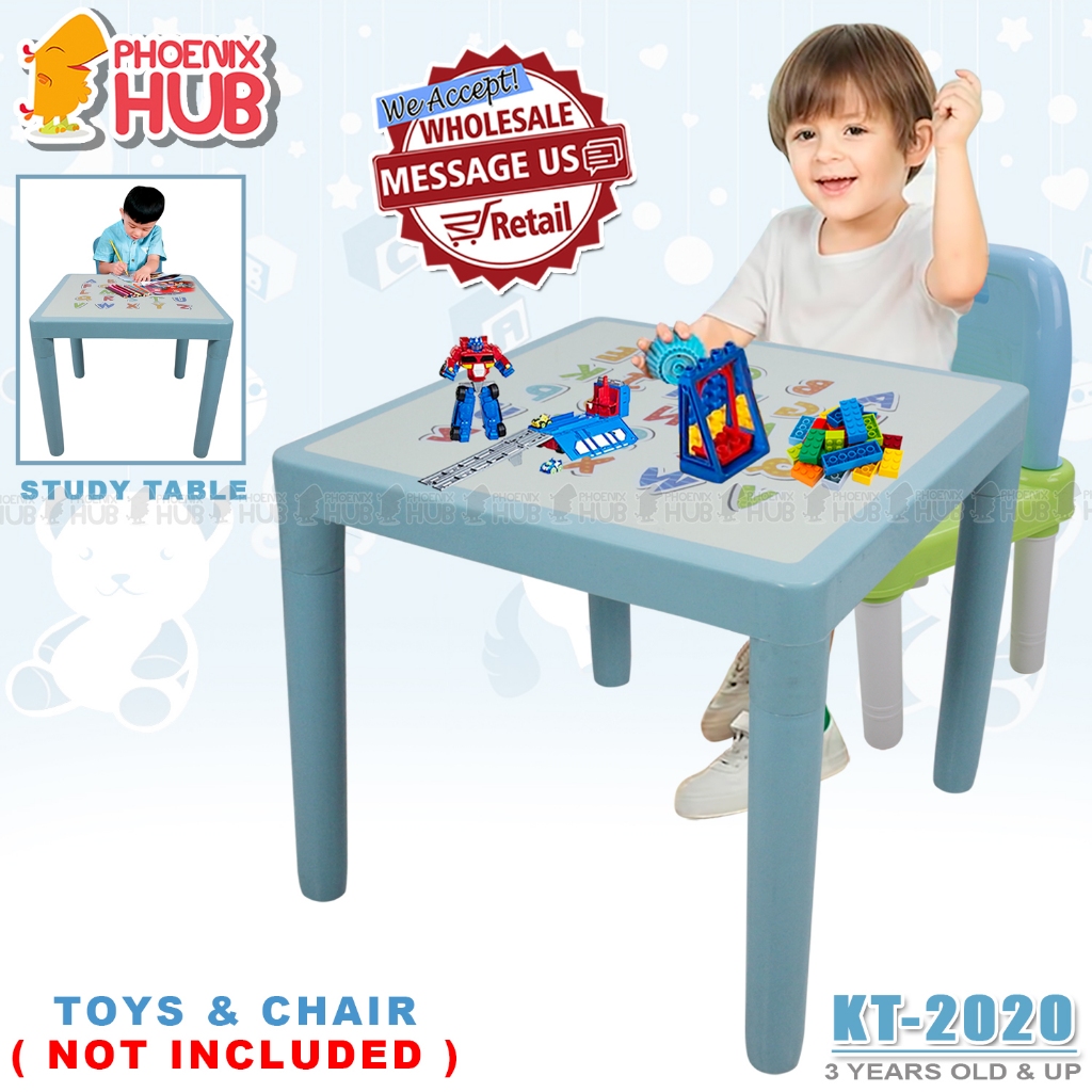 Phoenix Hub KT-2020 Toy Plastic Study Table for Kids Learning Table ...