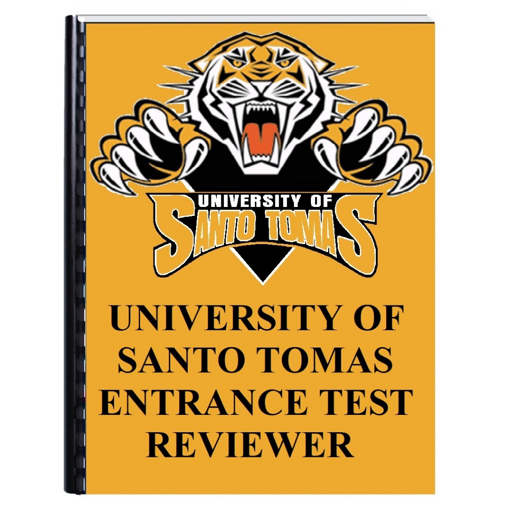 University of Santo Tomas Entrance Test Reviewer (USTET 2024) | Shopee ...