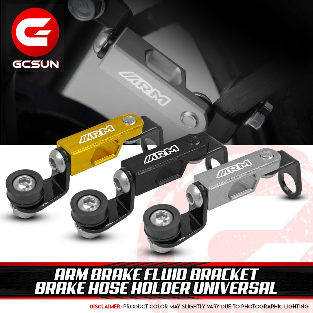 ARM BRAKE FLUID BRACKET BRAKE HOSE HOLDER FULL CNC UNIVERSAL WITH ...