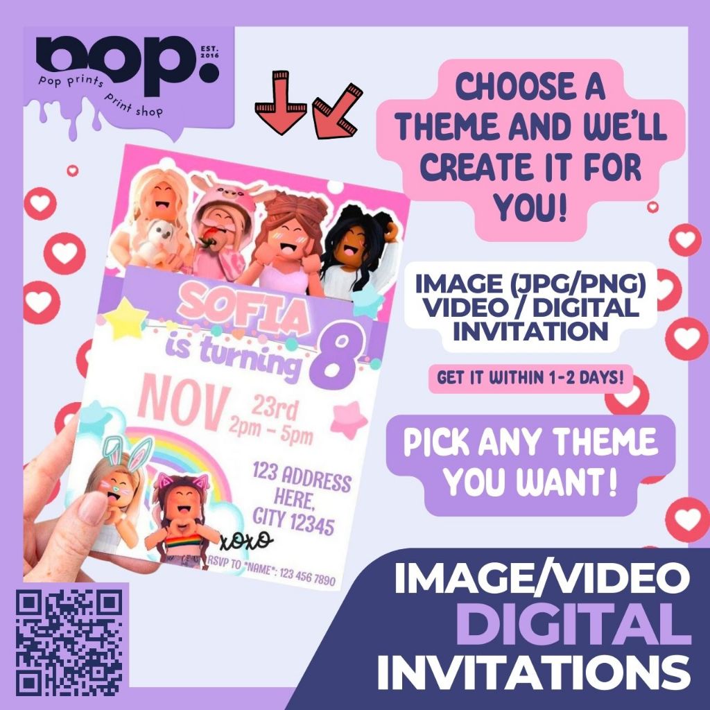 DIGITAL INVITATION | ANIMATED VIDEO INVITATION | JPG PNG SOFT COPY ...