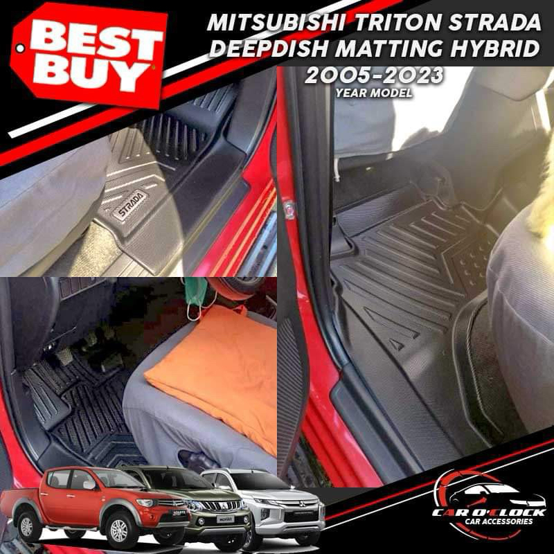 Mitsubishi Triton Strada 2005-2023 5D Matting Version 3 | Shopee Malaysia