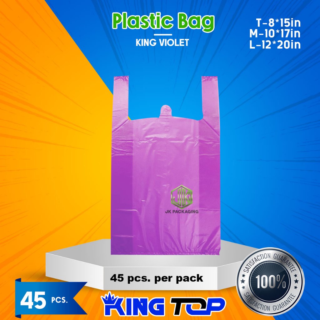 Plastic Sando Bag ( Assorted Color ) [ 45 PCS. per pack ] | Shopee Malaysia