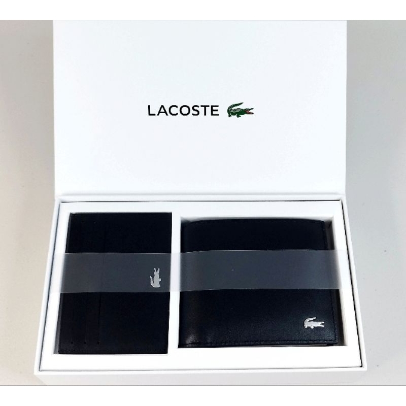 Lacoste Billfold Coin Box Set | Shopee Malaysia