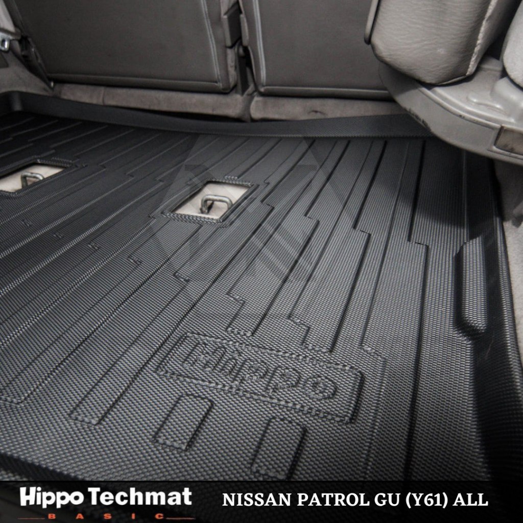 NISSAN PATROL GU (Y61) HIPPO TECHMAT BASIC DEEP DISH CARGO/ TRUNK TRAY ...
