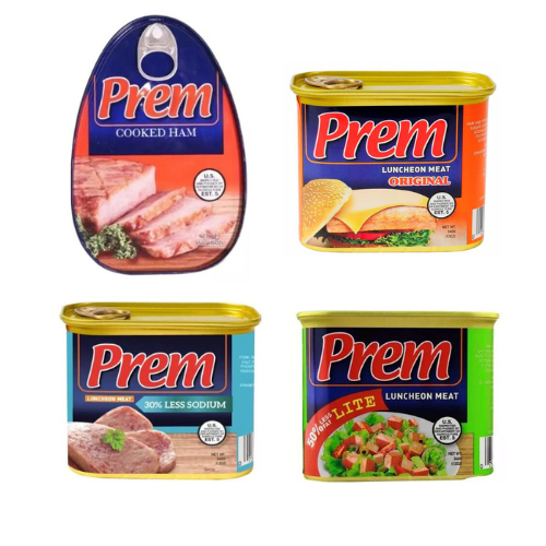 Prem Luncheon Meat and 50% Less Fat Lite (Expiry 2025) | Shopee Malaysia