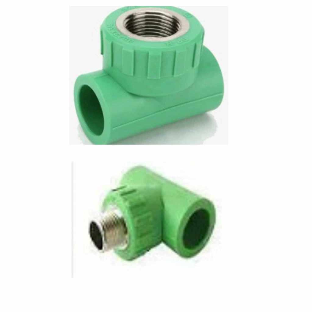 MALE / FEMALE TEE FITTINGS GREEN | Shopee Malaysia