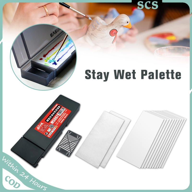 Wet Palette for Acrylic Painting Paper Palette Set Premium Wet Palette ...
