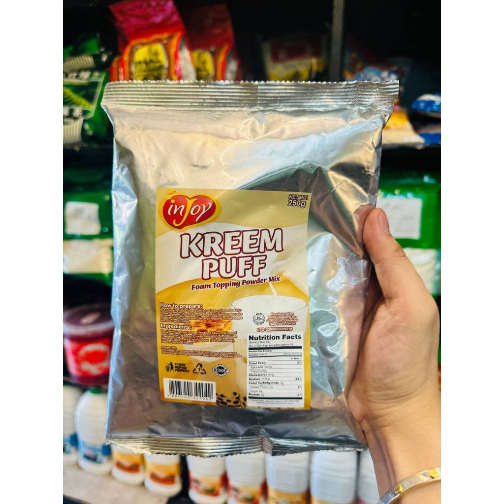 inJoy Kreem Puff Foam Floater Powder 250g | Shopee Malaysia