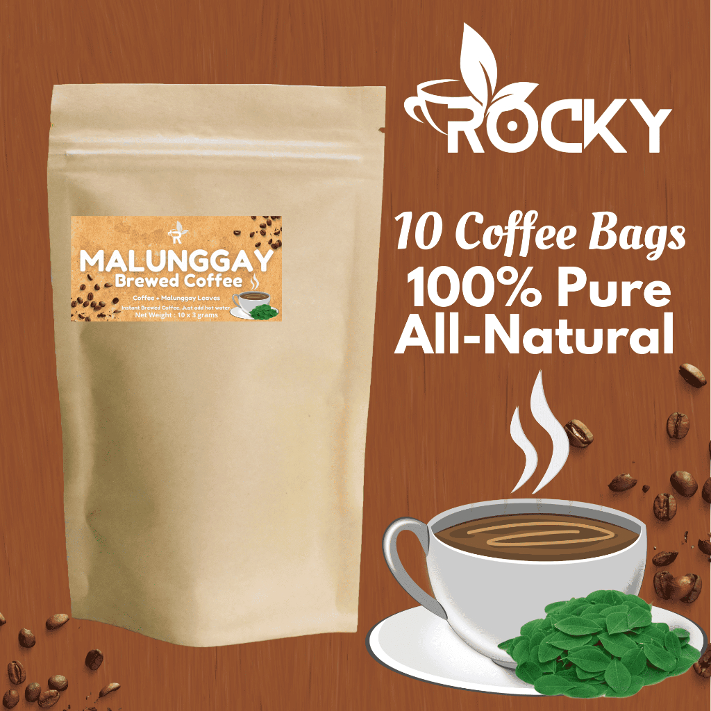 Malunggay Coffee // 10 Coffee Bags // Coffee + Malunggay Leaves ...