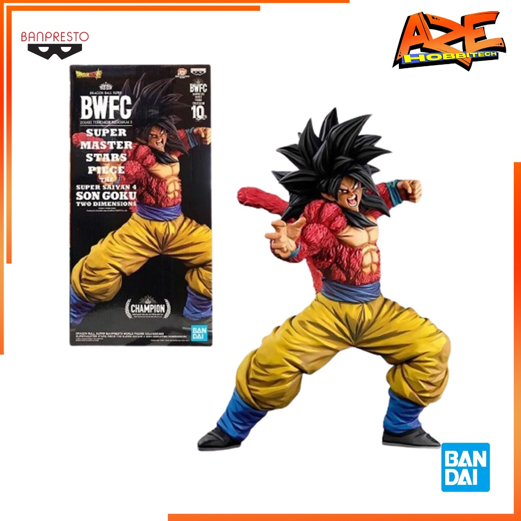 Banpresto BWFC SMSP Dragon Ball The Super Saiyan 4 Son Goku Two Dimensions Figure | Shopee Malaysia