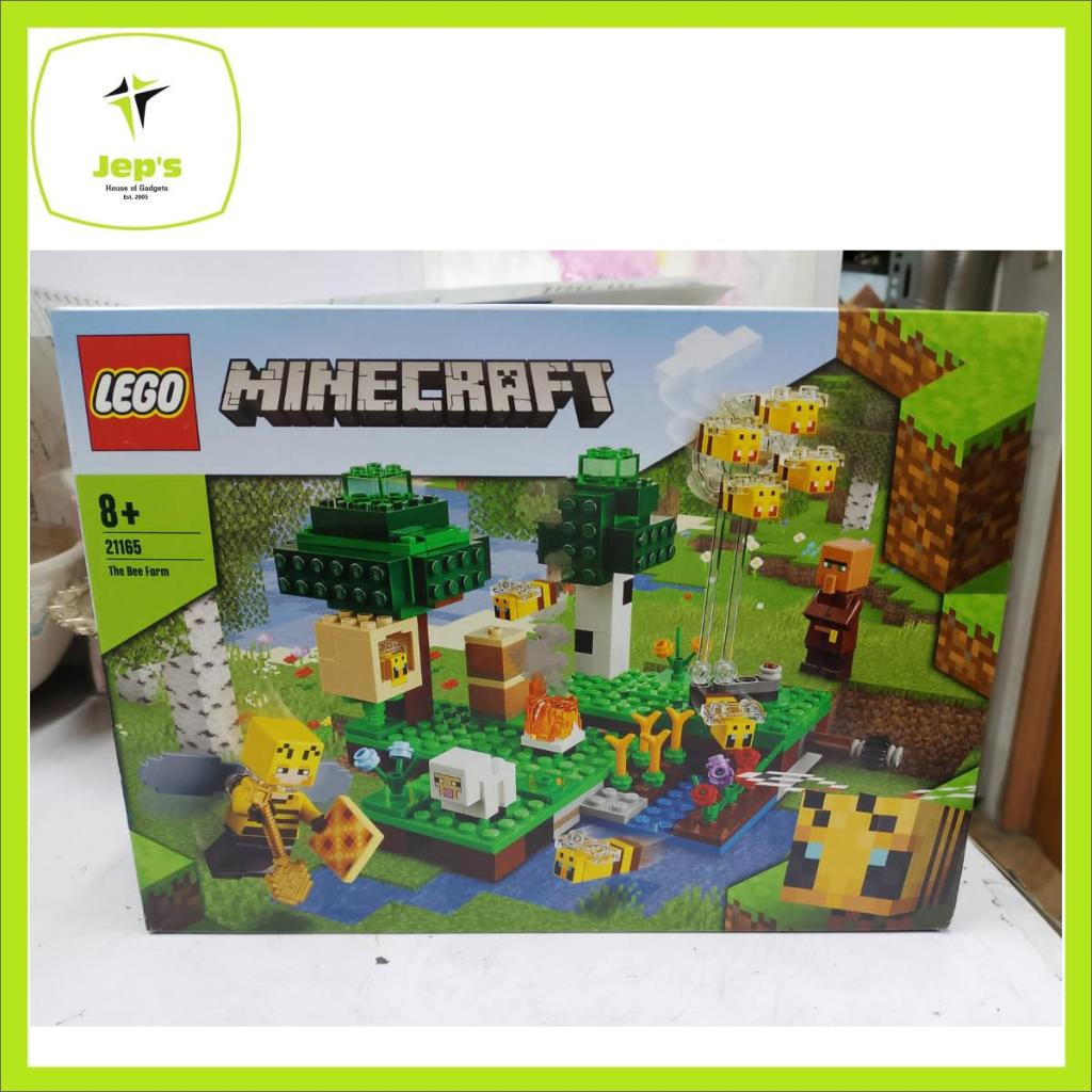 Lego Minecraft 21165 The Bee Farm (2020) | Shopee Malaysia