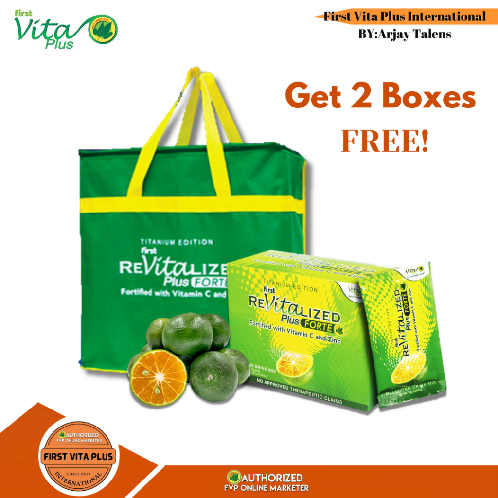 First Vita Plus First Revitalized Plus Forte Dalandan Drink Mix Power Pack 10+2 | Shopee Malaysia