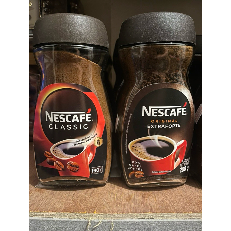 Nescafe Classic 190g | Nescafe Extra Forte 200g | Shopee Malaysia