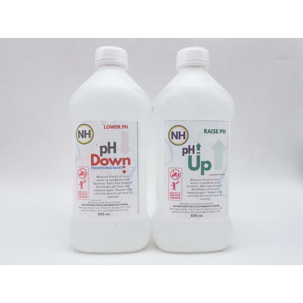 NutriHydro pH Adjuster pH Up and pH Down Combo Formula | Shopee Malaysia