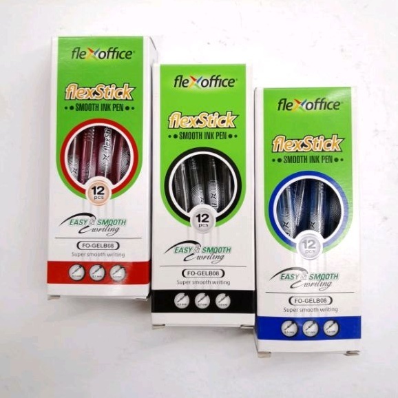 flexcoffice flexstick smooth ink pen | Shopee Malaysia