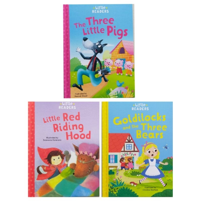 Classic Storybooks GOLDILOCKS & THE 3 LITTLE BEARS, LITTLE RED RIDING ...