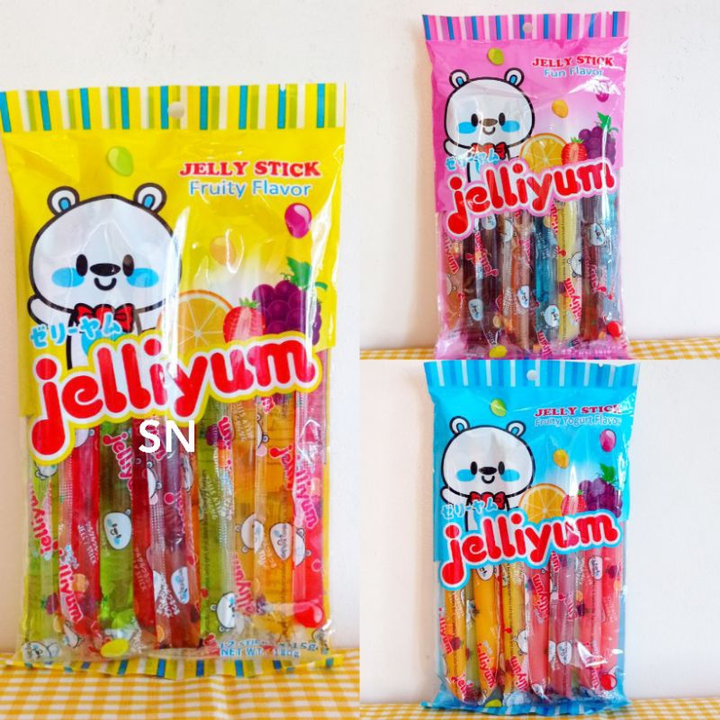 SN Jelliyum Jelly Stick Gelatin (12sticks/180g) | Shopee Malaysia