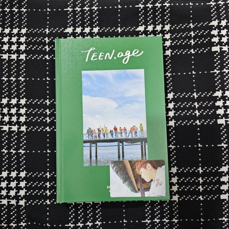 Seventeen SVT - 2nd Album Teenage Teen, Age Green (Woozi Photocard ...