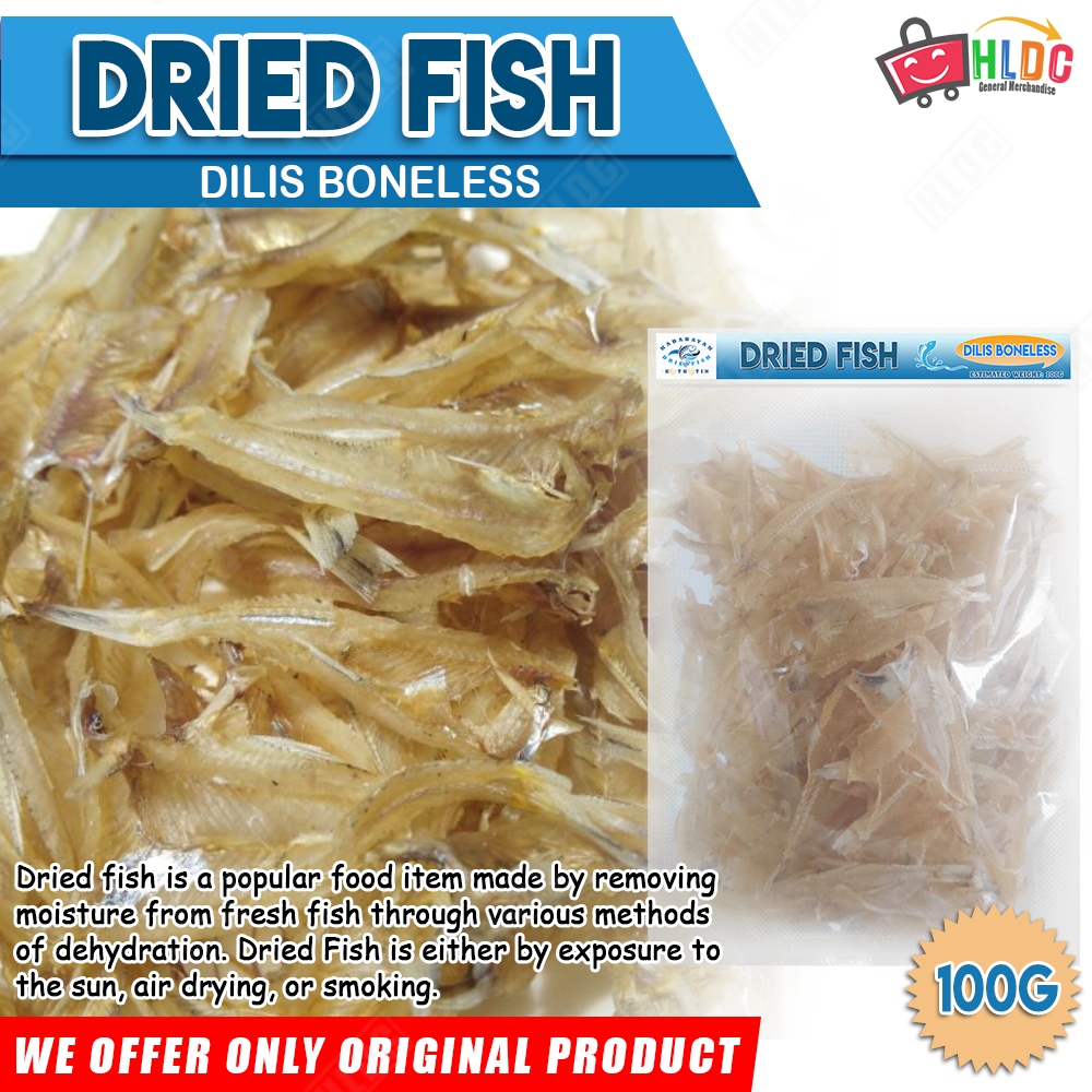 Dried Fish Dilis Boneless 100g/200g Dried Anchovies / Gourmet Dried ...