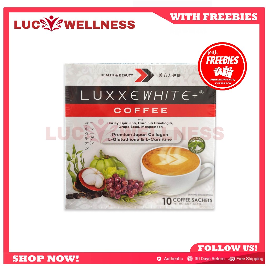 Frontrow Luxxe White Coffee 10 sachets (With Freebies) | Shopee Malaysia