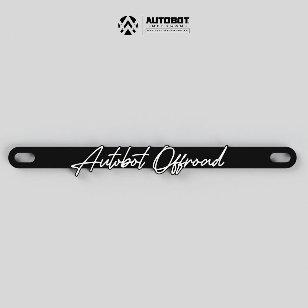 AUTOBOT CURSIVE CARPLATE BADGE | Shopee Malaysia