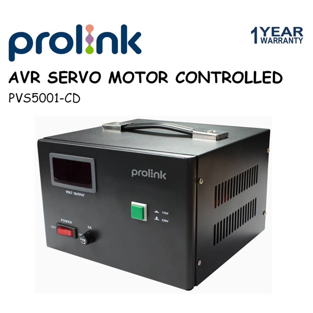 Prolink AVR Servo Motor Controlled with Digital Display PVS5001CD ...