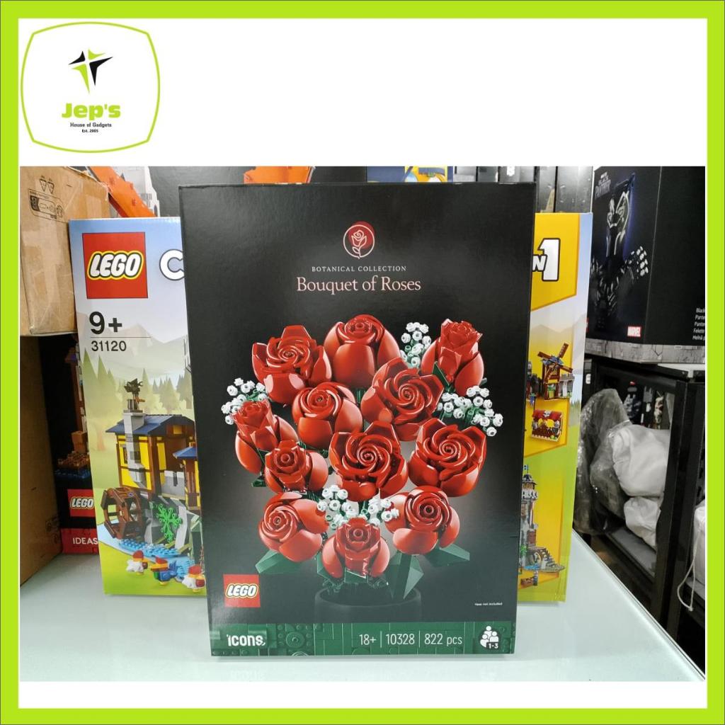 Lego Icons 10328 Bouquet of Roses (2024) | Shopee Malaysia