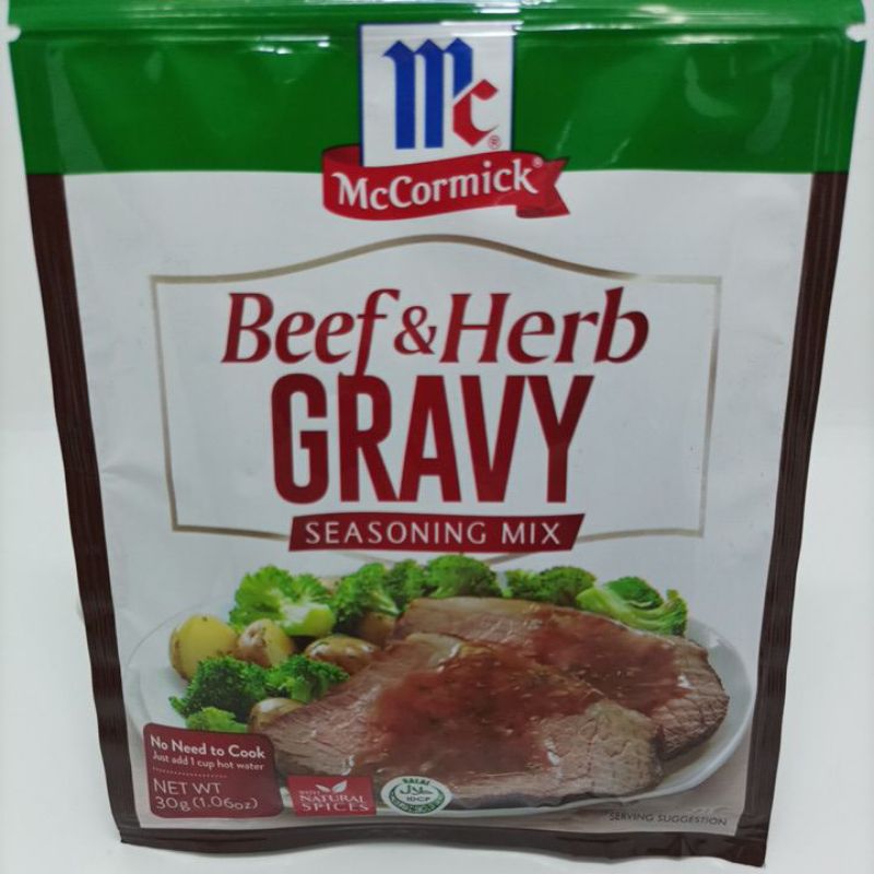 McCormick Beef & Herb Gravy 30g Seasoning Mix | Shopee Malaysia