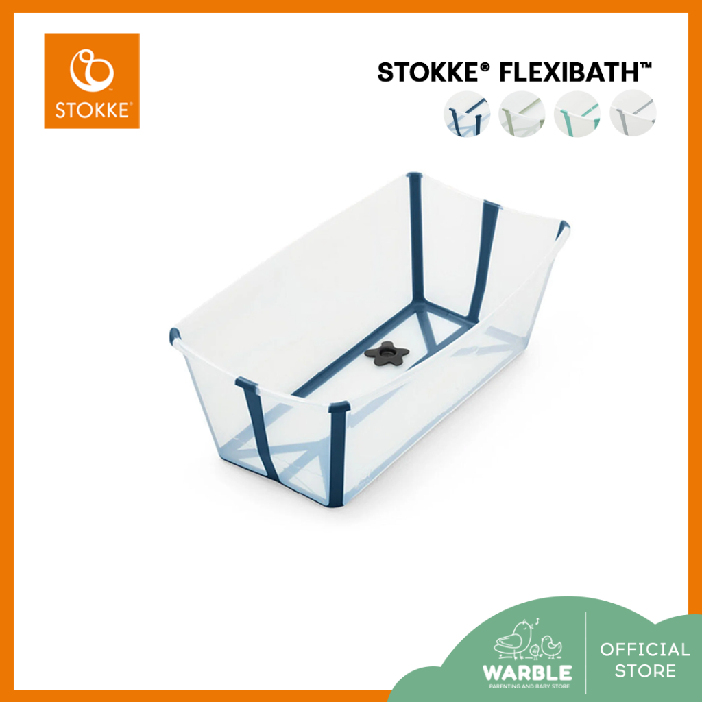 Stokke Flexi Bath - Foldable Bath Tub for Babies | Shopee Malaysia