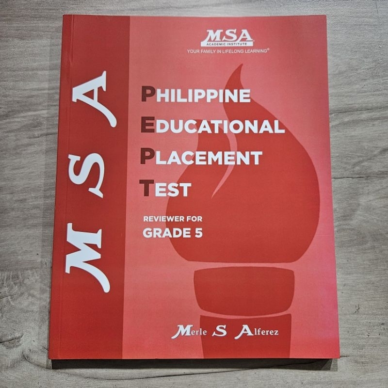 MSA Philippine Educational Placement Test Reviewer for Grade 5 By Merle ...