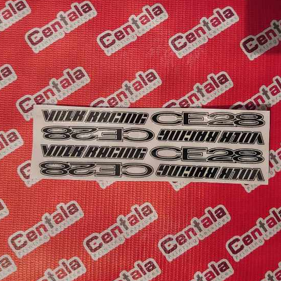 Volk Racing CE28 replacement sticker | Shopee Malaysia