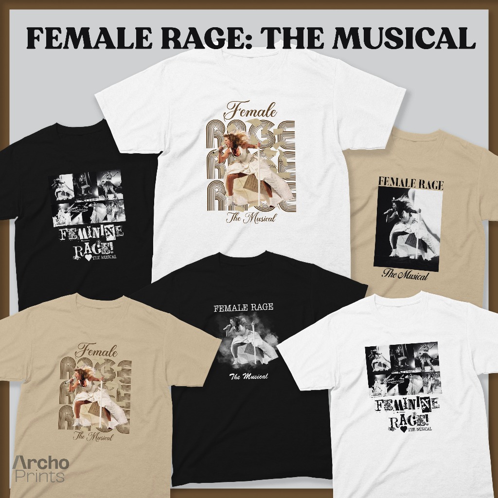 Female Rage the musical shirt fan merchandise taylor swift the eras ...