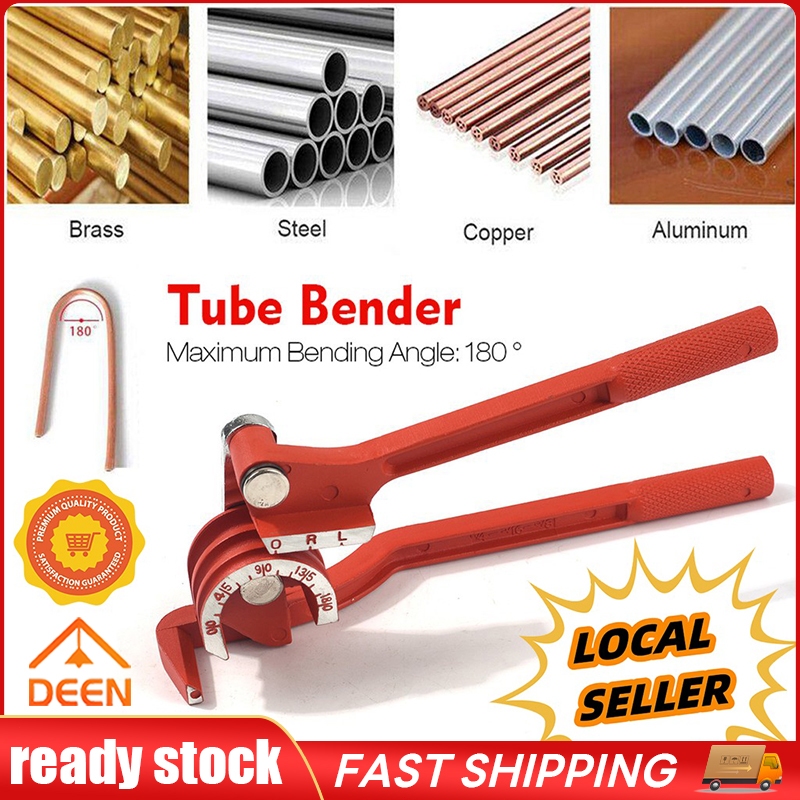 3 in 1 Tubing Pipe Bender 6mm/8mm/10mm Tube Aluminum Copper Steel Fuel ...