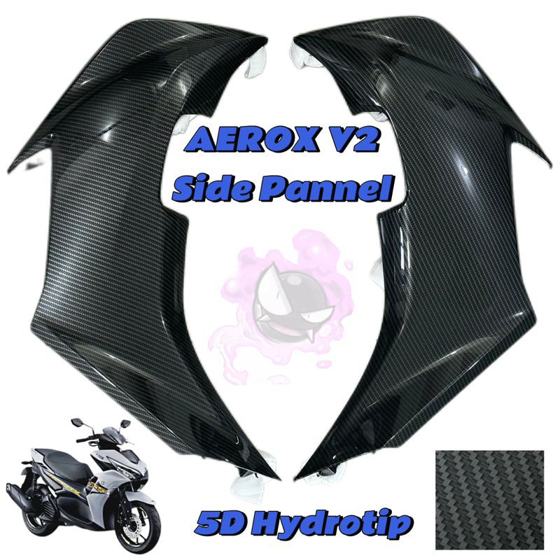 AEROX V2 Side Pannel 1 Set (Carbon) 5D Hydrotip Pannel 1&2 AEROX V2 ...