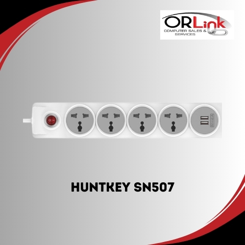 HUNTKEY SN507 4 SOCKETS WITH 2 POWER USB PORT EXTENSION CORD (2876) | Shopee Malaysia
