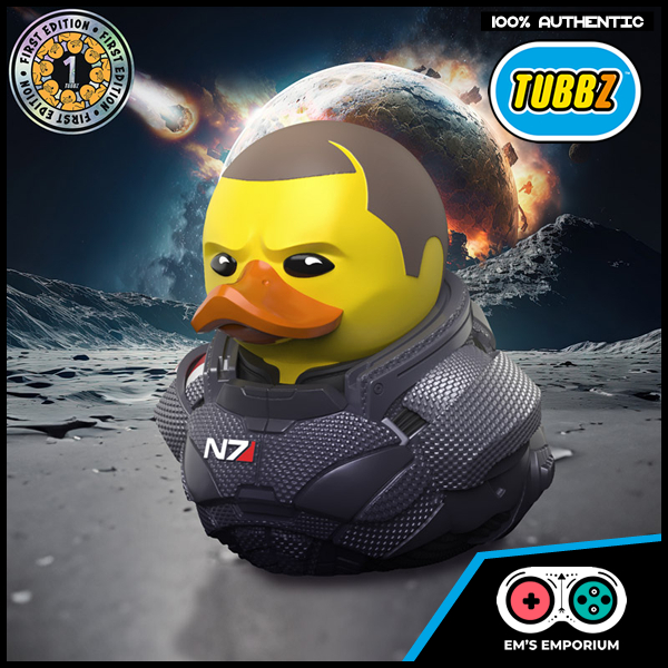 Mass Effect Commander Shepard TUBBZ Cosplaying Duck Collectable ...
