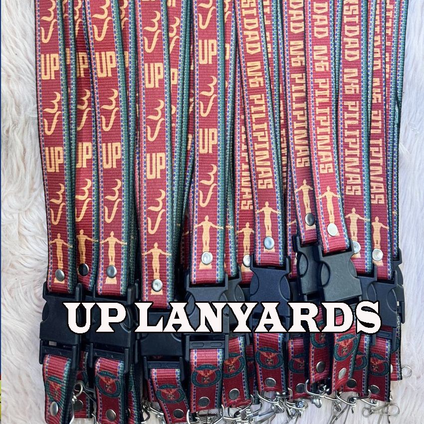 Bulk 50 pcs / 25 pcs UP University of the Philippines Lanyard ID Lace ...