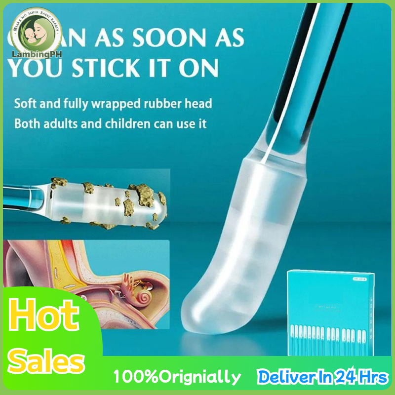 Sticky Earwax Remover Stick Ear Cleaner Small/Large Disposable Ear ...