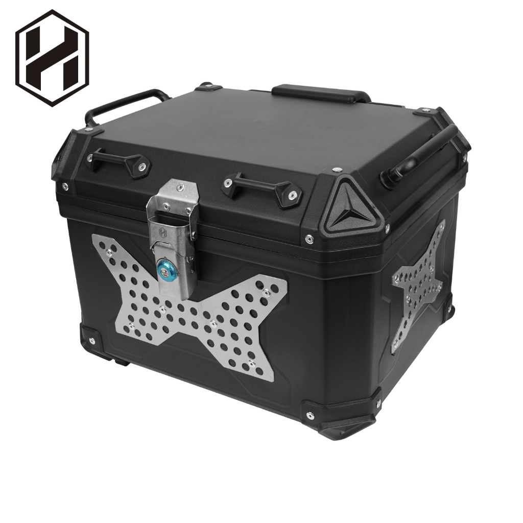 HNJ TOP BOX A01S-5 Motor Top Box 45L universal Motorcycle With Base ...