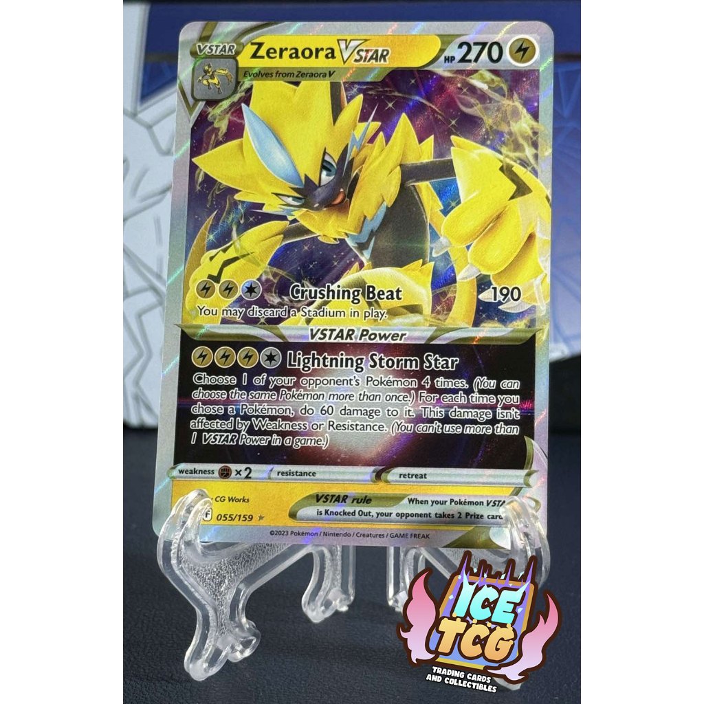 Zeraora VSTAR - 055/159 - Ultra (Crown Zenith) | Shopee Malaysia