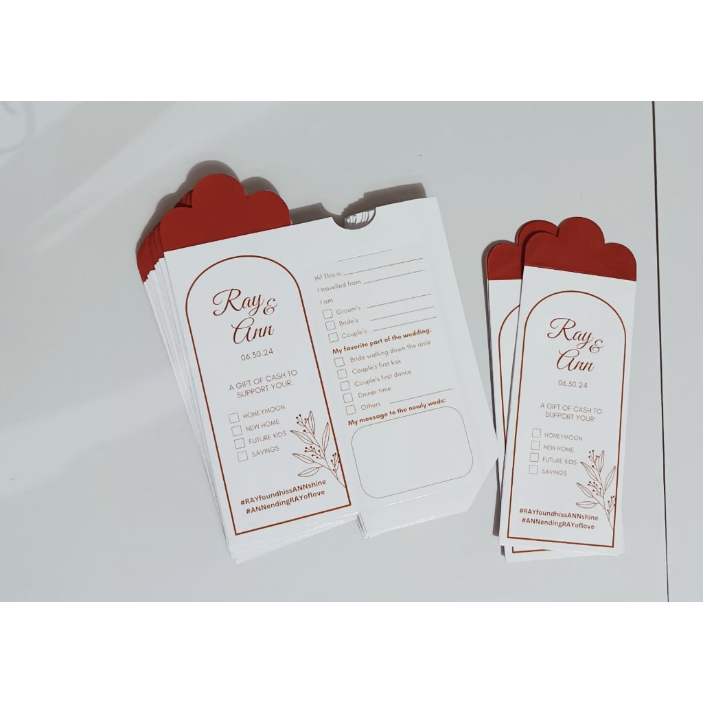 Rustic Wedding Money envelope | Shopee Malaysia