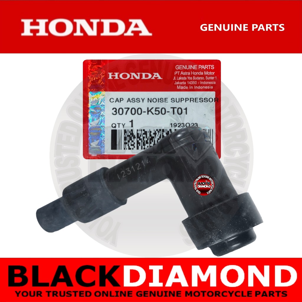 JOEY - HONDA GENIO 110 | SPARK PLUG CAP ASSEMBLY NOISE SUPPRESSOR | PN ...