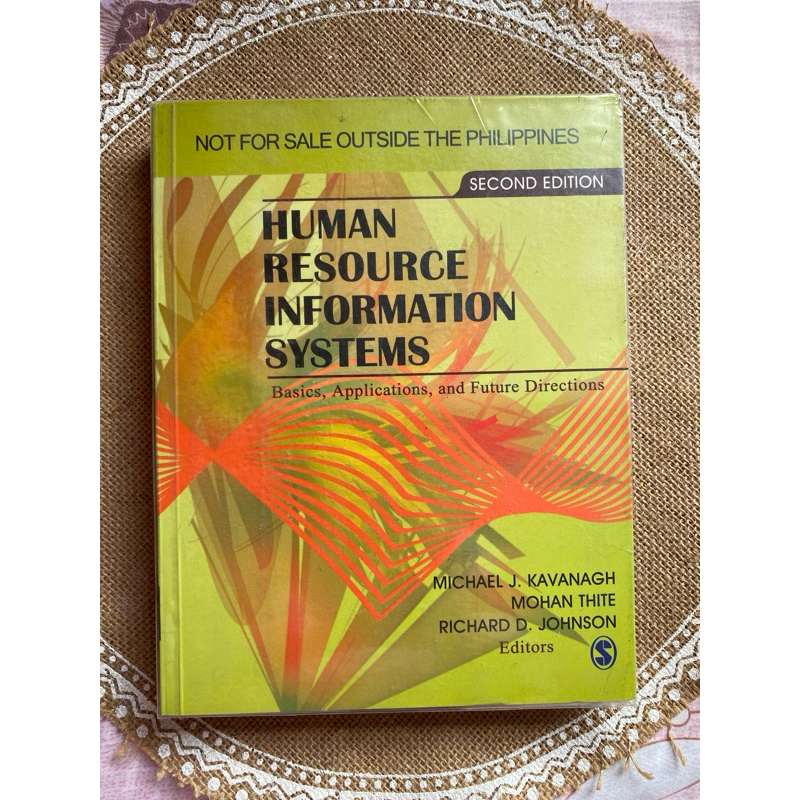 HUMAN RESOURCE INFORMATION SYSTEMS Basics, Applications and Future Directions | Shopee Malaysia