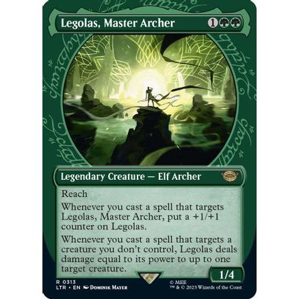 Legolas, Master Archer (Showcase) Tales of Middle-earth (LTR) MTG ...