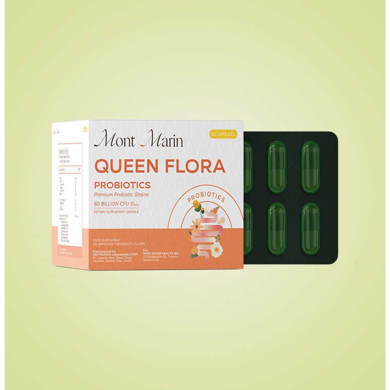 QUEEN FLORA Probiotics 500 mg capsule 60 billion CFU | Shopee Malaysia