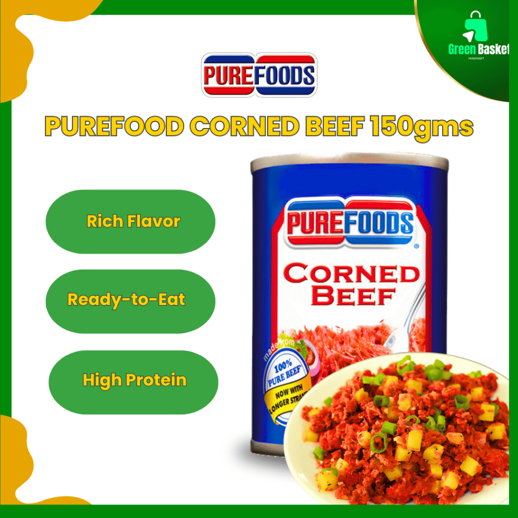 Purefoods Star Corned Beef 150g - to Eat Can Food | Shopee Malaysia
