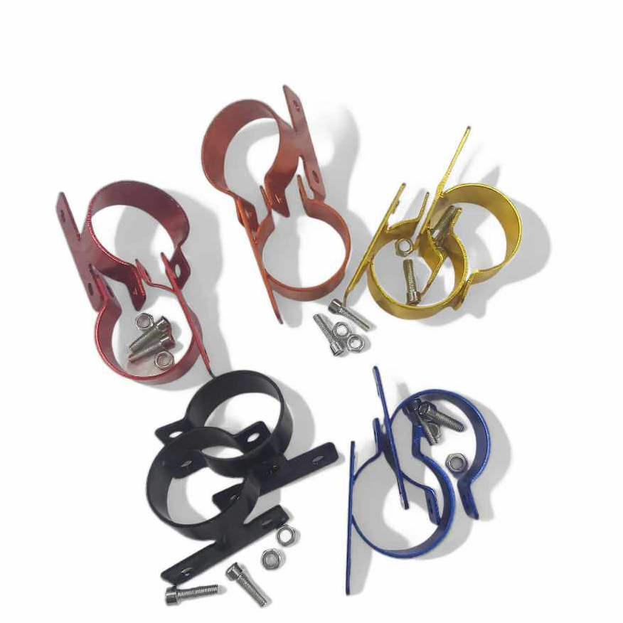 Fender clamp round thin type (motorcycle) mudguard motorcycle | Shopee ...